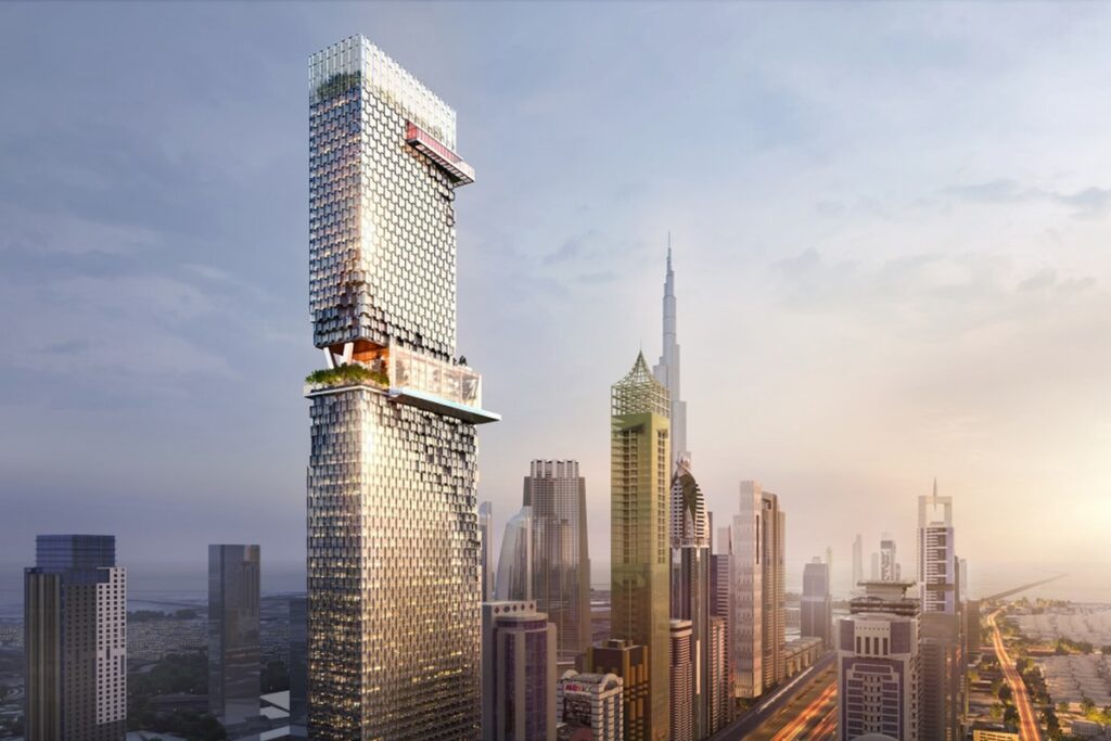 Aldar Launches Iconic Office Tower On Sheikh Zayed Road Dubai ...