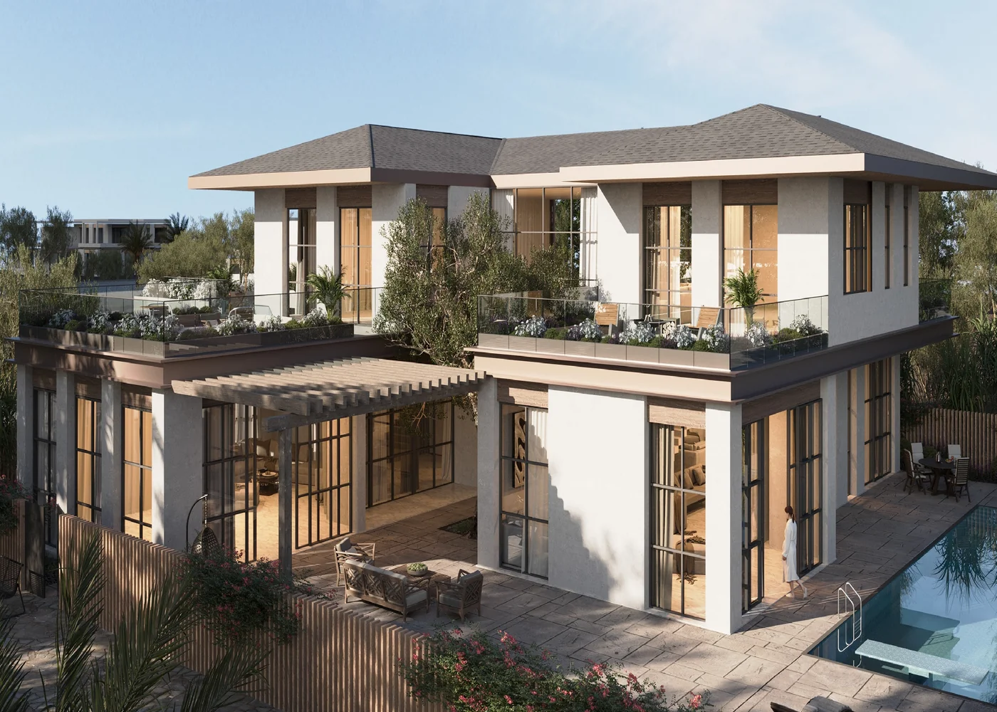 Al Naseem Villas | Luxury Seaside Living on Al Hudayriat Island